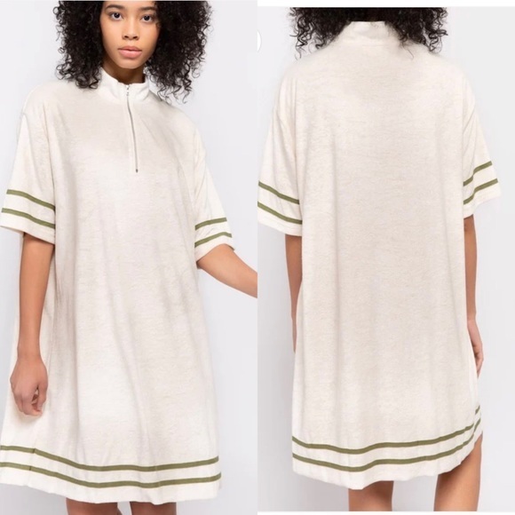 POL | Dresses | Retro Terry Half Zip Dress | Poshmark